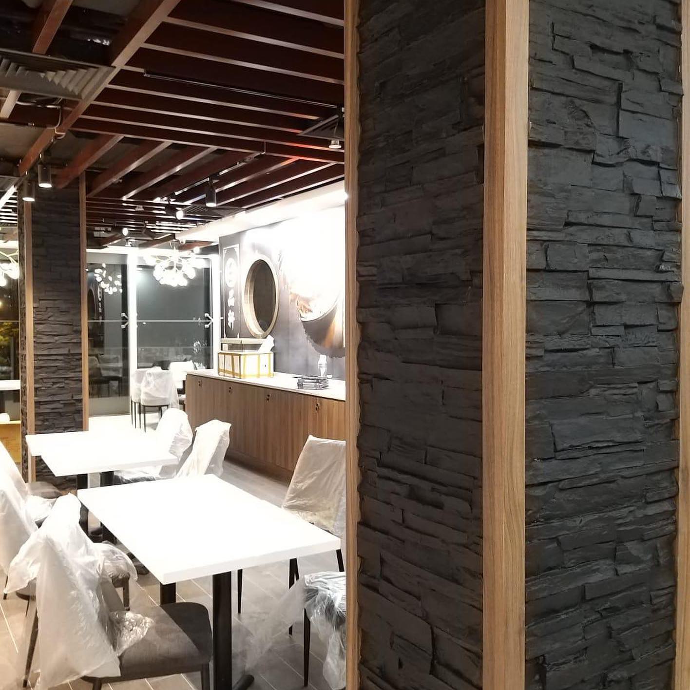 Ledge Stone Wall Panel 3D Wall Panels Brick Effect Cladding Faux Stone ...
