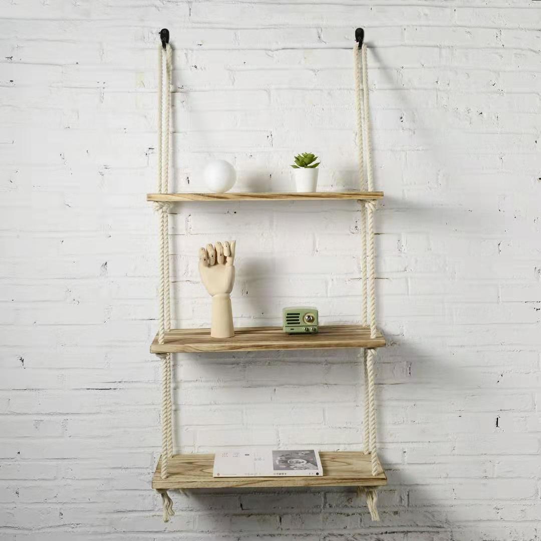 Swing Rope Floating Shelves – DryiInsta