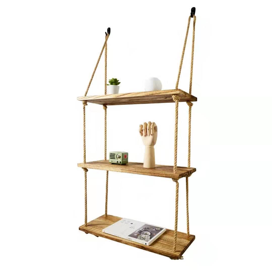 Swing Rope Floating Shelves – DryiInsta